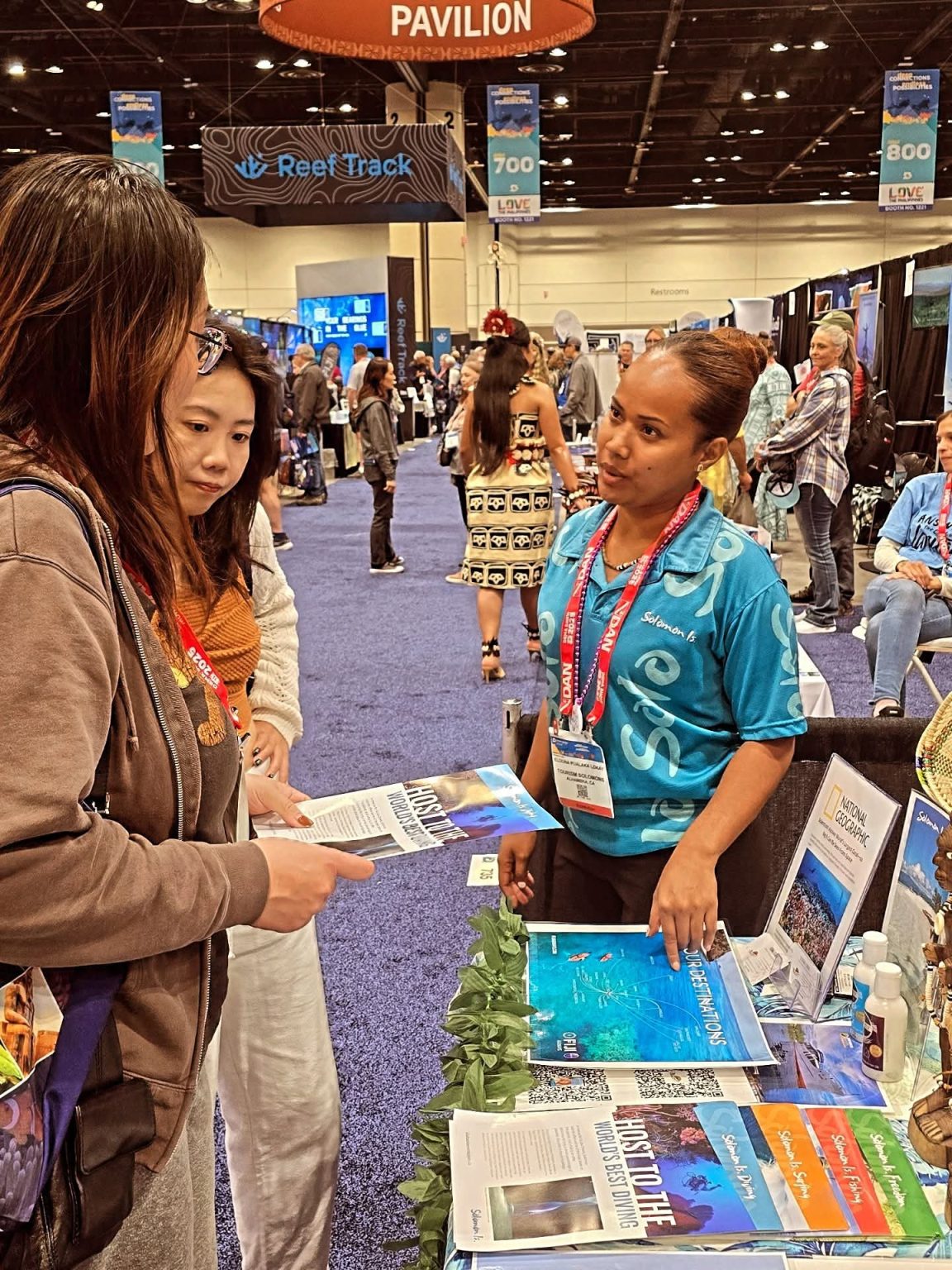 Flying the Solomon Islands flag high in the USA | Tourism Solomons